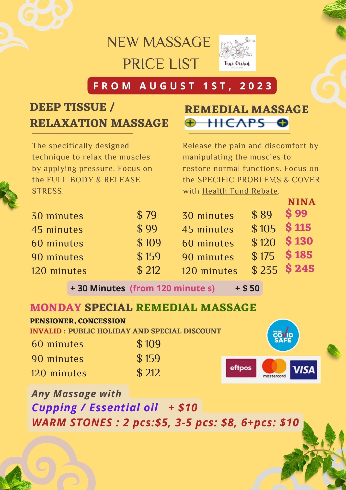 Thai Orchid – Massage & Spa | The Best Remedial Massage at Alexandria